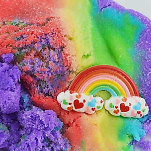 ICHICHI Rainbow Cloud Slime,Non-Sticky and Super Soft Scented Slime,Stress Relief Toy
