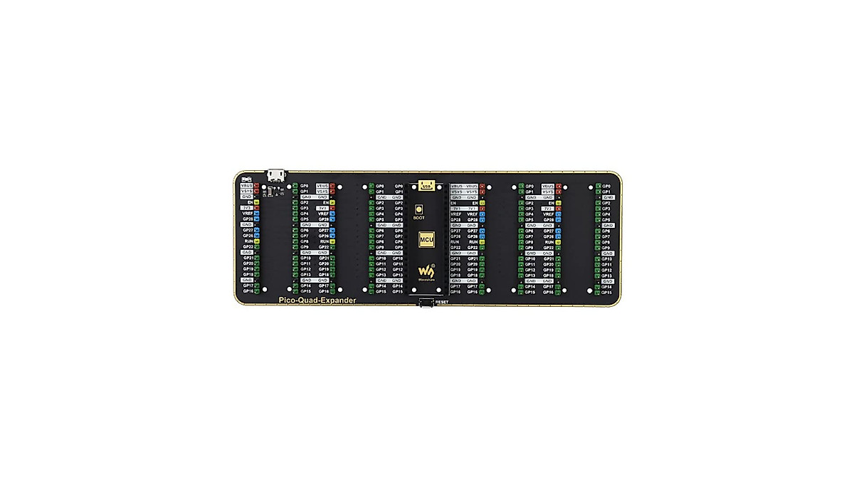 Coolwell Quad GPIO Expander for Raspberry Pi Pico