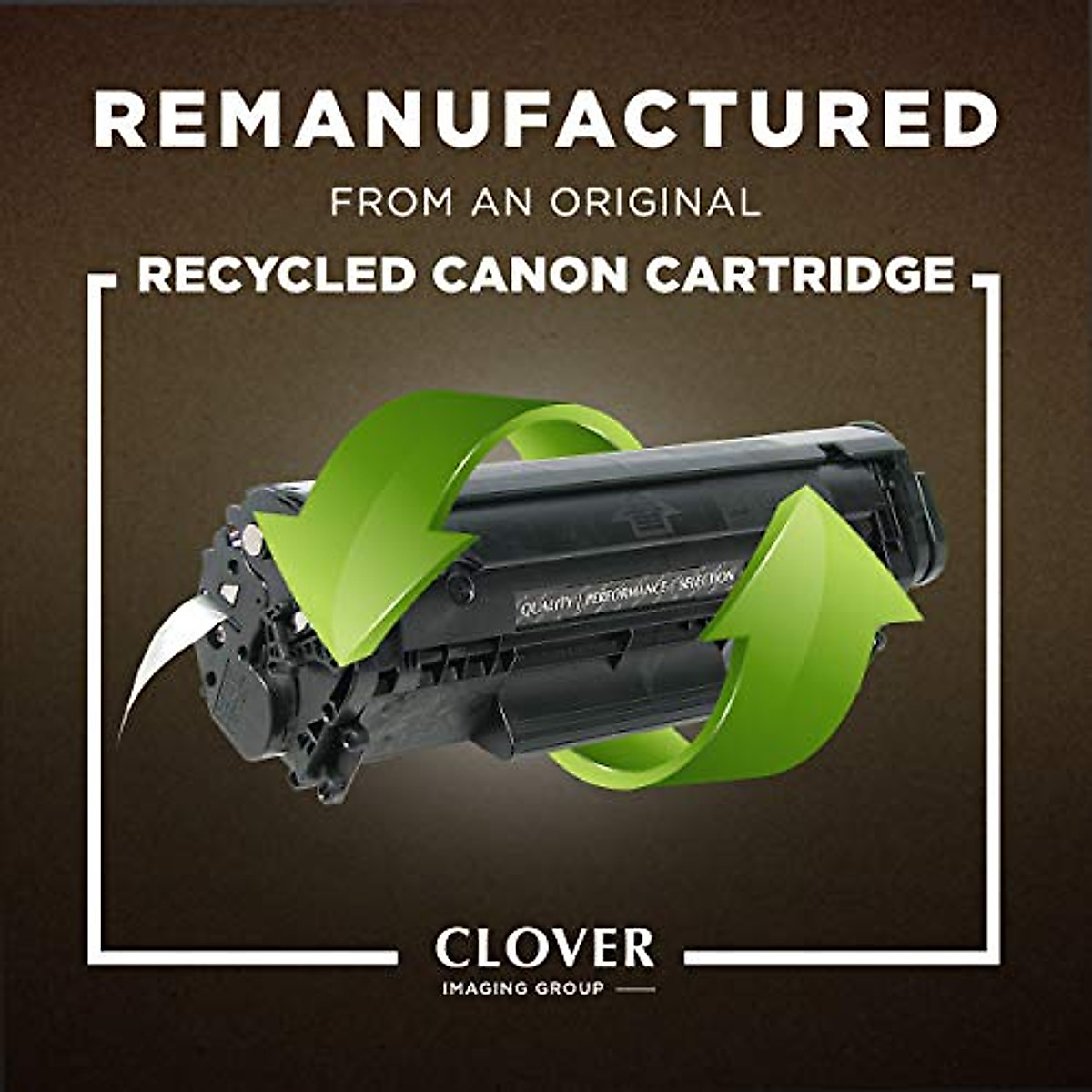 Clover Remanufactured Toner Cartridge Replacement for Canon 4792B003 (GPR-43) | Black