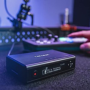 Teradek Vidiu X Ultra-Slim HD Live Streaming Encoder, Stream Live 1080p Video on Facebook, YouTube and More with Network Bonding and H.264 Compression, HDMI, RTMP(S), USB-C Power Input
