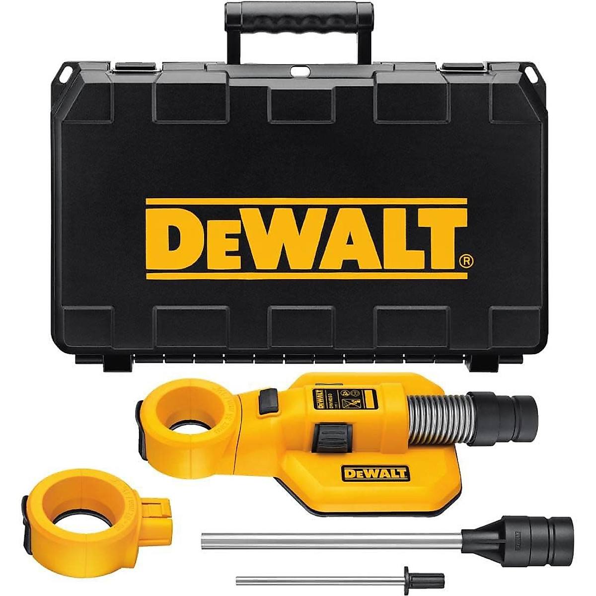 DEWALT DWH050K Large Hammer Drilling Dust Extraction System, Yellow