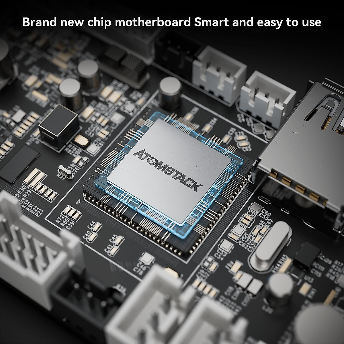 ATOMSTACK X7 Pro 50W Laser Engraver, Laser ingravor Cutter, 10W Output Power CNC Laser Engraver Cutting Machine, Eye Protection Fixed-Focus, DIY Laser Marking for Wood and Metal, 400x410mm