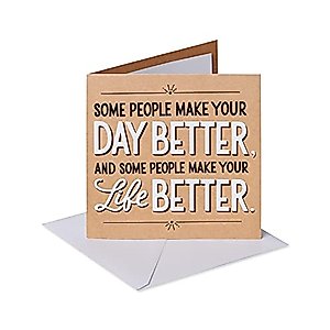 American Greetings Thank You Card (Day Better)