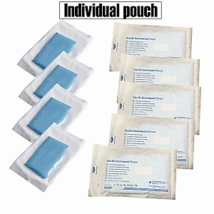 Ultrasound Probe Cover - Latex-Free Sterile Disposable Clear, 5 in x 48 in, Individual Packaging (50)