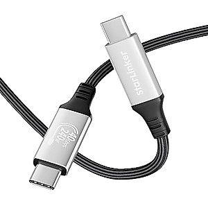 StarLinker USB4 Cable 9.8ft (3m), Supports Thunderbolt 4, 8K HD Display, 40Gbps Data Transfer, 240W Charging USB C to USB C Cable, for Type-C Laptop, Hub, Docking, and More (9.8Ft)