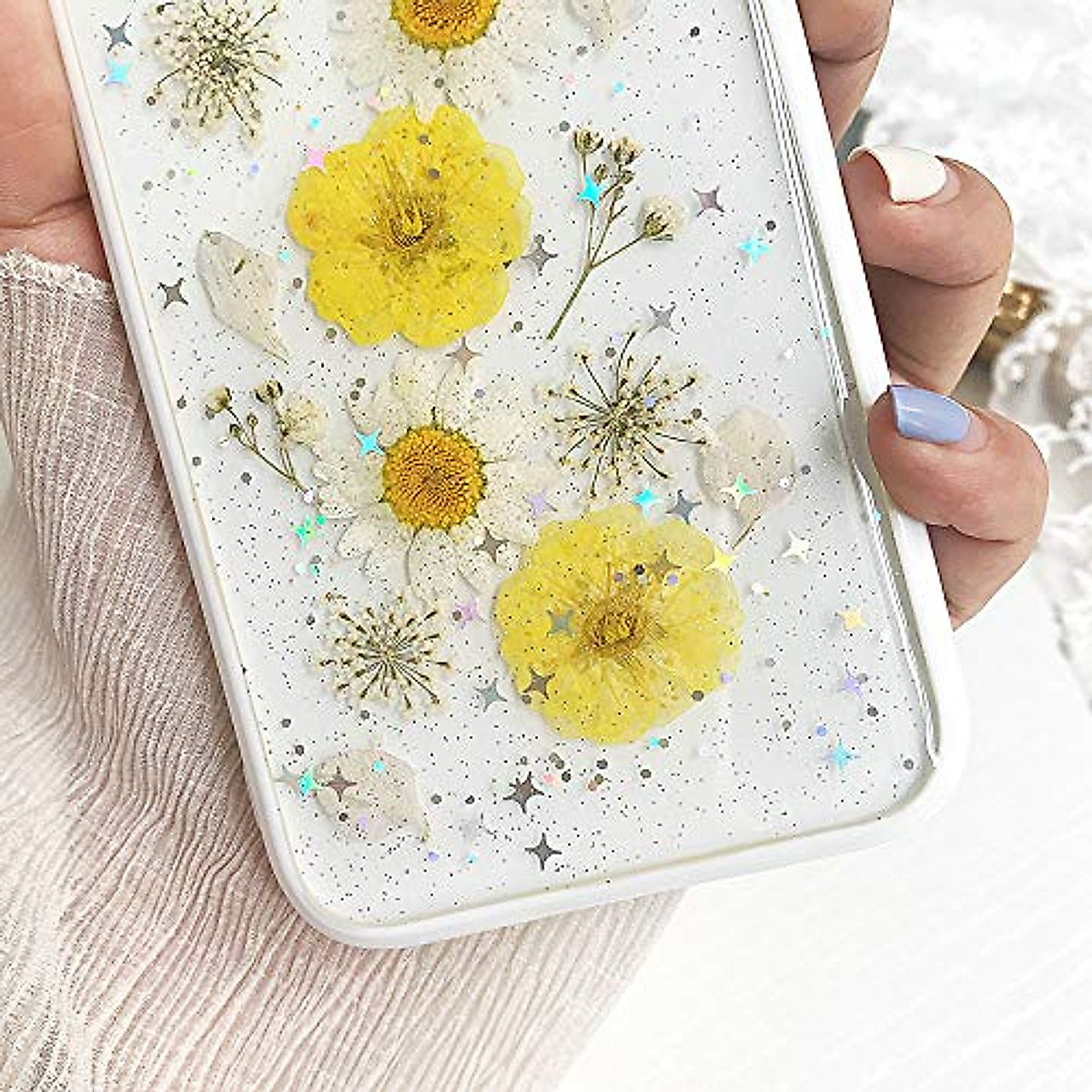 Shinymore Compatible with iPhone XR Flower Case
