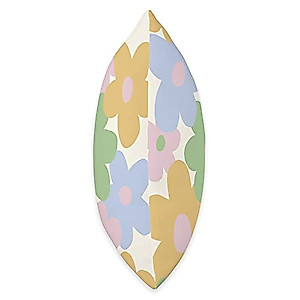 Danish Pastel Aesthetic Clothes Danish Pastel Aesthetic Flowers Throw Pillow, 16x16, Multicolor