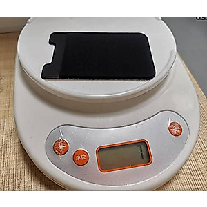 RUIVE Mobile Stick Card on Wallet Hhone Holder Hard Glue Credit as Holder Functioning Wallet Note 20 Ultra (Black, One Size)