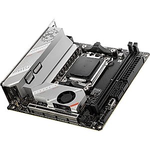 MSI MPG B650I Edge WiFi Gaming Motherboard (AMD Ryzen 9000/8000/7000 Series Processors, AM5, DDR5, PCIe 4.0, M.2, SATA 6Gb/s, USB 3.2 Gen 2, HDMI, Wi-Fi 6E, Bluetooth 5.3, 2.5Gbps LAN, Mini-ITX)