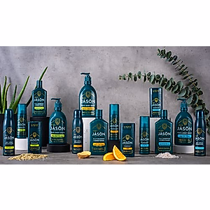 Jason Men's Refreshing 2-in-1 Face & Body Wash, 16 oz