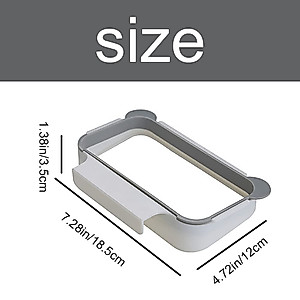 Trash Bag Holder Hanging Garbage Bag, Holder Panda Shape Garbage Bags, Storage Rack for Kitchen Cabinet Bedroom Sink