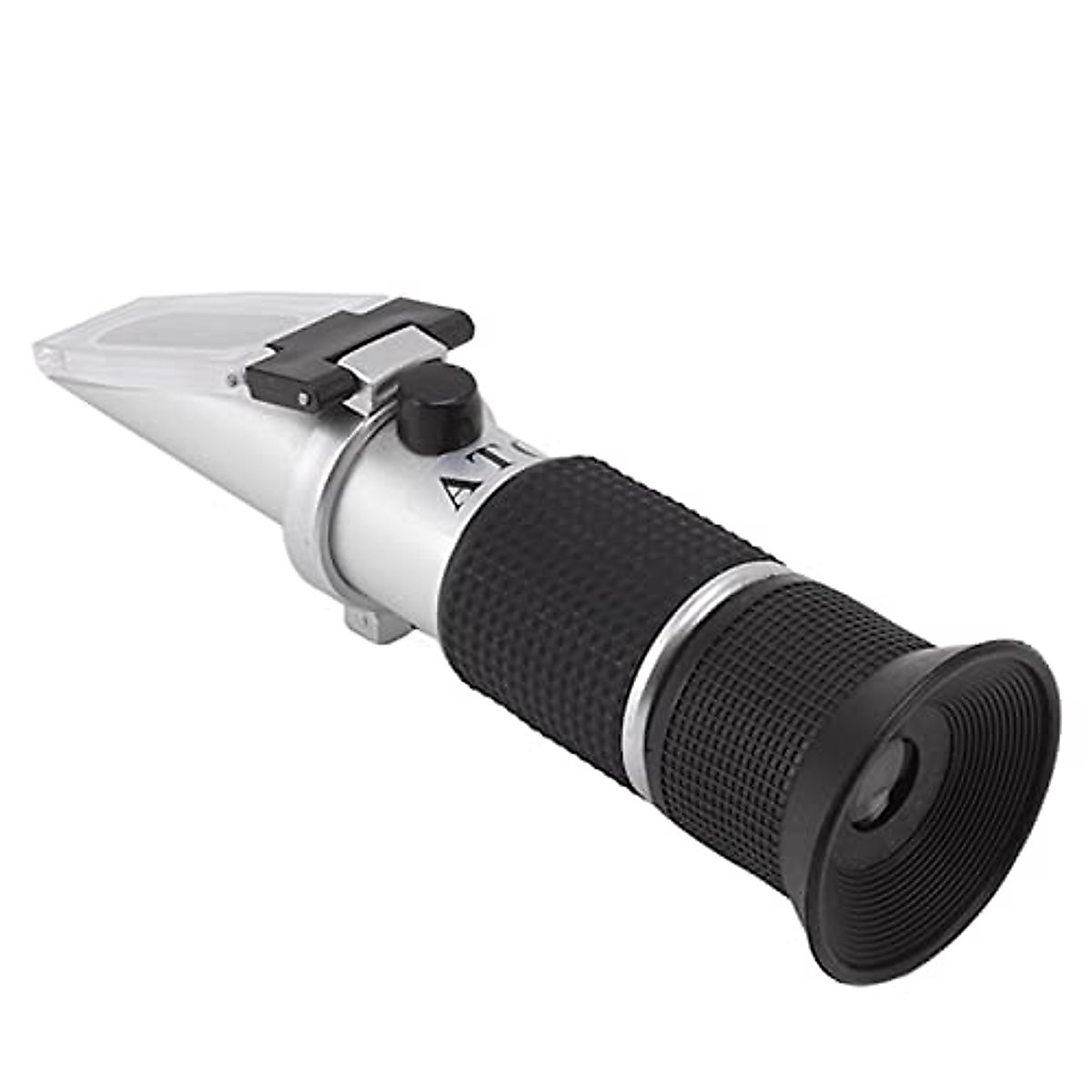 GRCFUMO Brix Meter Refractometer, 0 to 80 Per Cent Handheld Refractometer, Portable Brix Testing Machine for Fruit, Honey, Maple Syrup and Other Sugary Drink