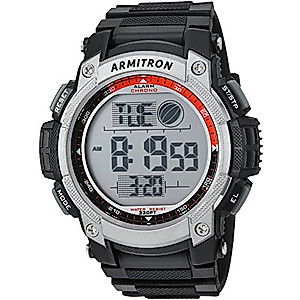 Armitron Sport Men's 40/8252BLK Black Digital Chronograph Watch