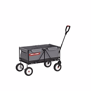 Radio Flyer The Beast EZ Fold Maximum Capacity Heavy-Duty Kid & Cargo Wagon, Collapsible Wagon for Ages 1.5-6 Gray