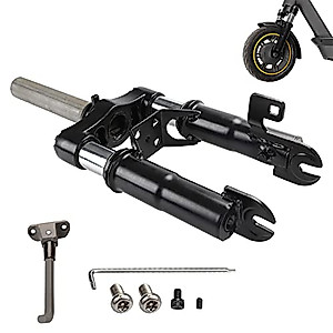 NELOMO Front Suspension for Ninebot Max G30 G30LP G30E G30D Fork Suspension Electric Scooters Shock Absorption Set Front Suspension Accessories Kit with Reflective Safety Vest Handle Strap