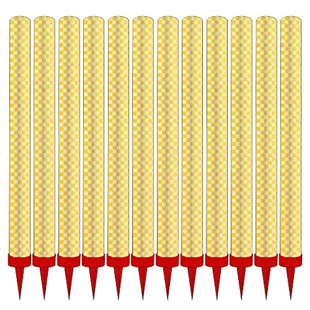 HUAPUDA 12 PCS Birthday Candle Decorative Atmosphere Candles for Birthday, Show, Party, Nightclub, Anniversary, Restaurant, Celebration. Ships in USA