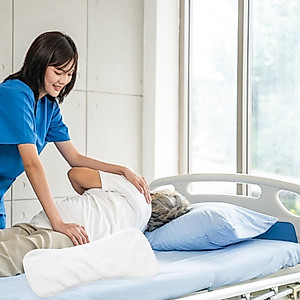 Four-Layer Washable Adult Cloth Diapers - Reusable, High Absorbency, Soft & Breathable, Easy to Use for Elders & Caregivers, 23.62x10.62x1.18in (White)