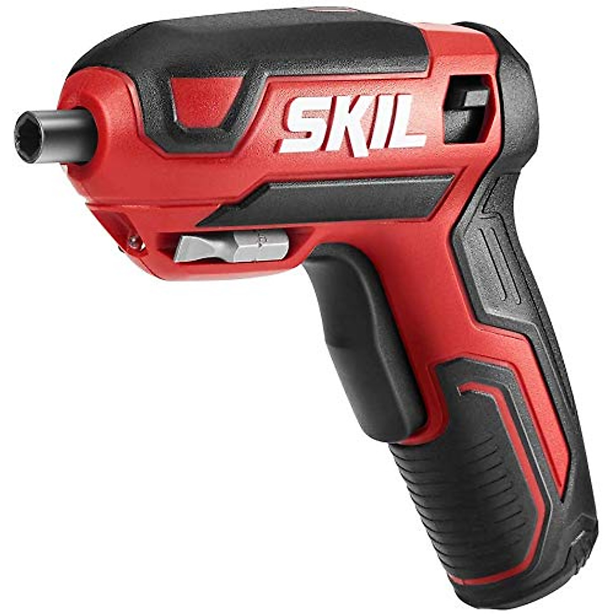 SKIL Rechargeable 4V Cordless Pistol Grip Screwdriver with 42pcs Bit Set, USB Charger and Carrying Case - SD5618-03