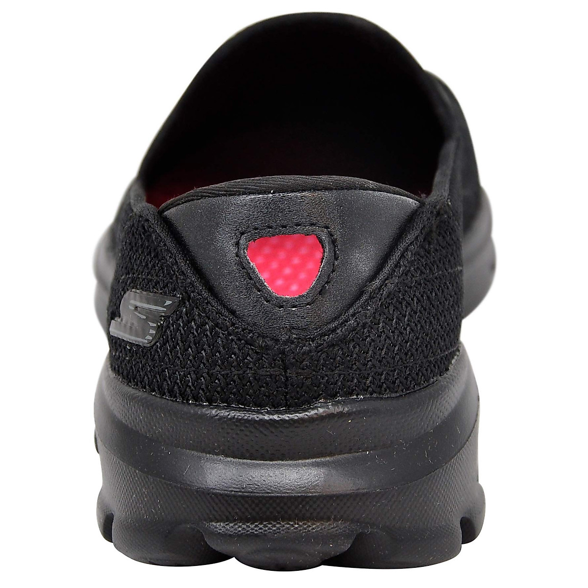 Skechers Performance Women's Go Walk 3 Slip-On Walking Shoe, Black/Black/Black, 7.5 Wide