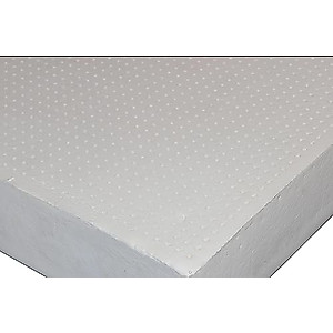 Triad Organic 7 inch RV Latex Mattress, Medium Comfort with Premium Organic Cotton and Wool Quilted Cover, Olympic Queen (66x80)