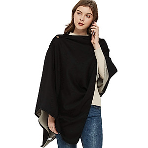 Radia Smart EMF Poncho and Hood Bundle, 5G Anti-Radiation, RF Shielding, Black