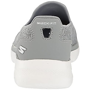 Skechers Women's GO Walk 6-Grand Horizon Sneaker, Gray, 8 Wide