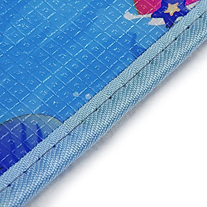 SIMPVALE Double-Sided Mats Foam Waterproof Baby Crawling Thickening Mat Drawing Alphabet Figures Animals Pattern 180cm x 120cm x1cm (70.86inch x 47.24inch x 0.4inch)