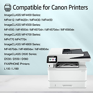 greencycle 2 PK Black Laser Toner Cartridges Compatible for Canon C128 CRG 128 ImageClass D550 D530 MF4412 MF4580dn