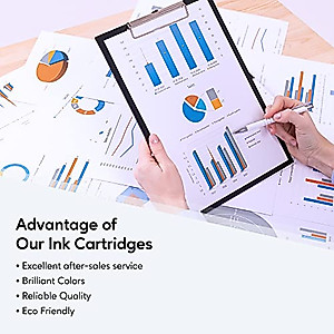 LC 203XL Compatible Ink Cartridge Replacement for Brother LC203XL Works with MFC-J480DW J880DW J4420DW J680DW (1 Cyan, 1 Magenta, 1 Yellow, 3 Pack)