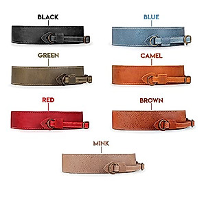 MegaGear SLR, DSLR Sierra Series Genuine Leather Camera Shoulder or Neck Strap