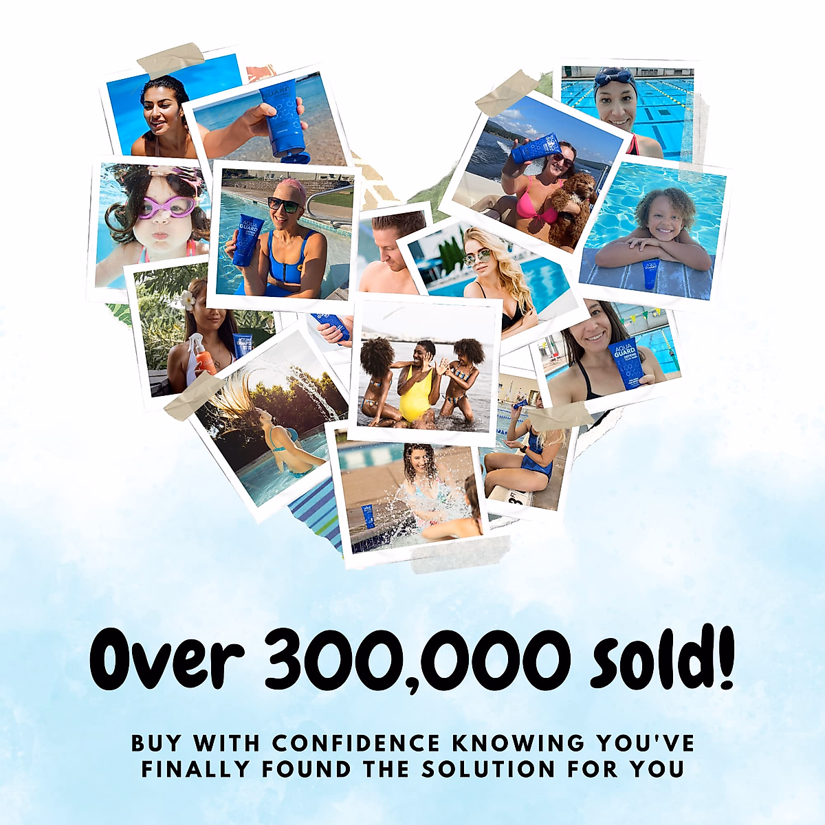 AquaGuard Pre-Swim Hair Defense | Prevents Chlorine Damage, Softens Hair | Color Safe, Leaves Hair Smelling Great | 5.3 oz (1 Pack)