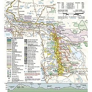 Pacific Crest Trail: San Jacinto and Laguna Mountains Map [San Gorgonio Pass to Mexico] (National Geographic Topographic Map Guide, 1012)