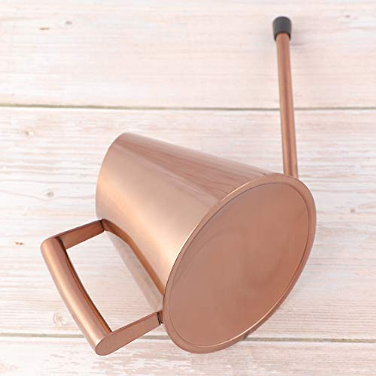Yardwe Watering Can Stainless Steel Pot with Long Spout Small Size for Bonsai Indoors and Outdoors 400ml (Bronze)