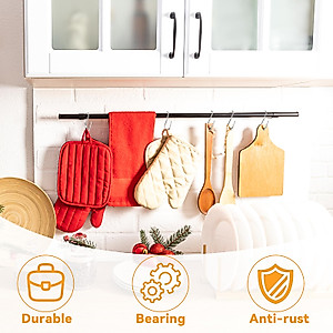 JIYIN 60Pcs Mini S Hooks, 1 Inch Small S Hooks for Hanging Small Metal Hooks Mini S Hooks Silver, S Shaped Mini Hooks for DIY Crafts Jewellery Hanging Key Chain and Name Plate(Silver)