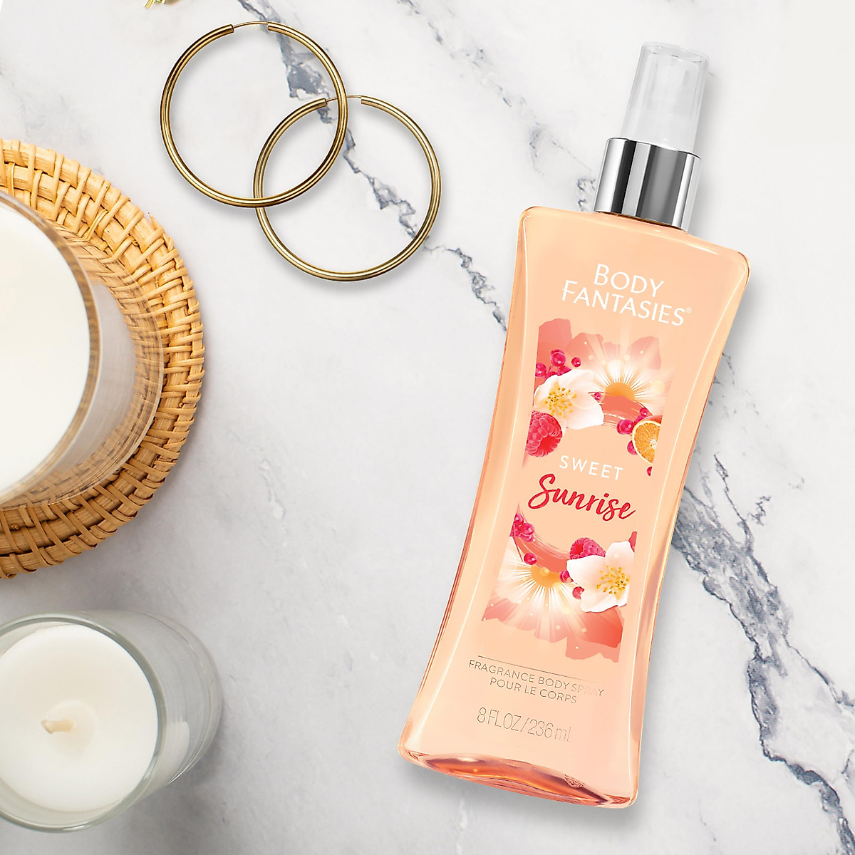 Body Fantasies Signature Fragrance Body Spray, Sweet Sunrise Fantasy, 8 Fluid Ounce