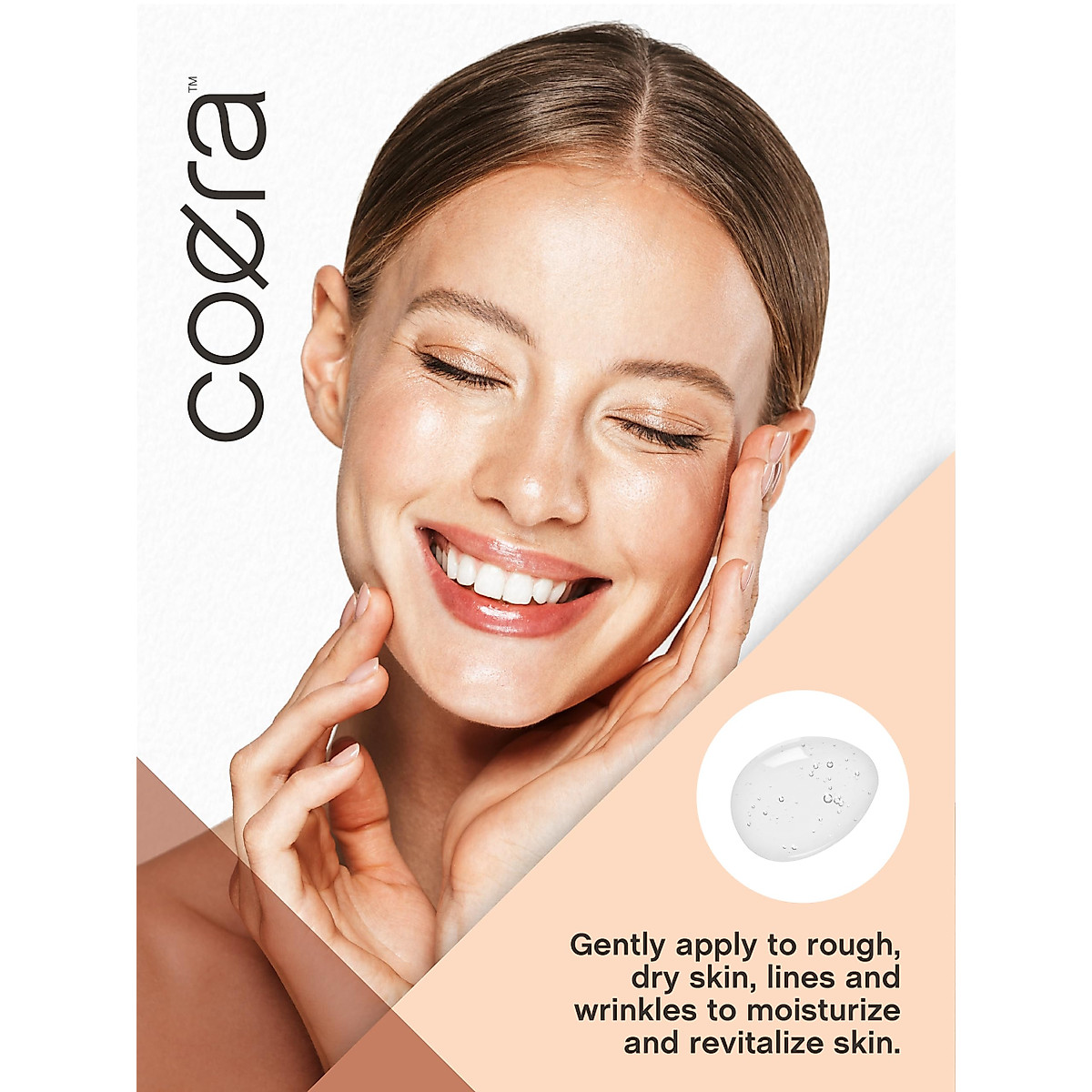 Coera Collagen Serum for Face | 4 fl oz | with Collagen Boosting Peptides | Professional Strength Formula | Free of Parabens, SLS, & Fragrances | Packaging May Vary