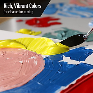 Heavy Body Acrylic Paint by Golden in 5 Ounce Tube Titanium White