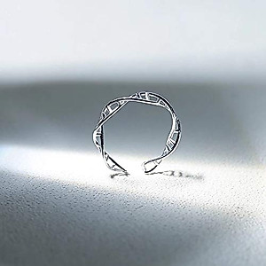 Helen de Lete Innovative DNA Sterling Silver Ring