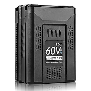Jialitt 60V 5.0Ah Replacement for Greenworks Pro 60V Battery Max Lithium Ion LB60A00 LB60A01 LB60A02 LB60A03(Not for Kobalt&Powerworks)