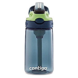 Contigo AUTOSPOUT Camping Hydration Water Bottles, 14oz (Pack of 1), Blueberry