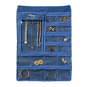 Hagerty Hanging Jewelry Keeper Made with Hagerty's Silver Cloth to Prevent Tarnish