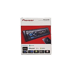 Pioneer MVH-S310BT Single Din Built-In Bluetooth, MIXTRAX, USB, Auxiliary, Pandora, Spotify, iPhone, Android and Smart Sync App Compatibility Car Digital Media Receiver