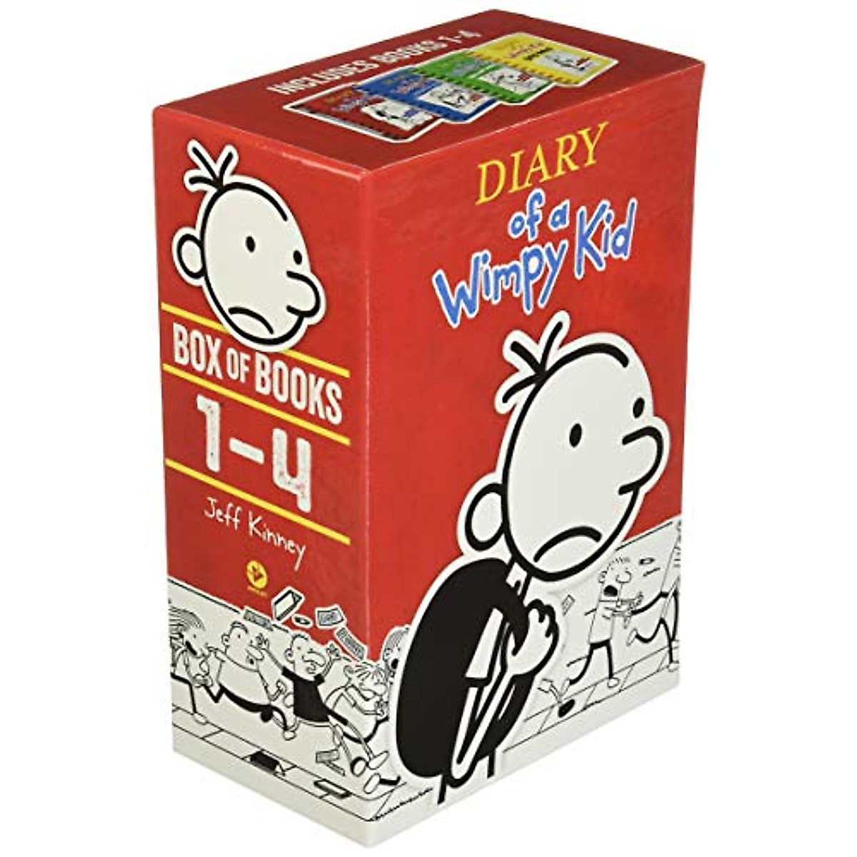 Diary of a Wimpy Kid Box of Books 1-4