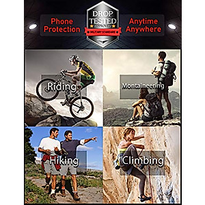 KumWum Armor Phone Case for Samsung Galaxy S21 Ultra Military Grade Drop Protection Cover S21Ultra 5G Heavy Duty Hybrid Metal Bumper Built-in Silicone Shockproof Dustproof - Black + Red