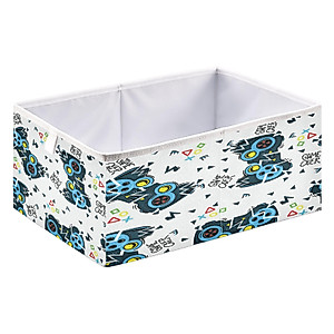 QUGRL Joystick Game over Storage Bins Organizer Gamepad Foldable Clothes Storage Basket Box for Shelves Closet Cabinet Office Dorm Bedroom 15.75 x 10.63 x 6.96 in