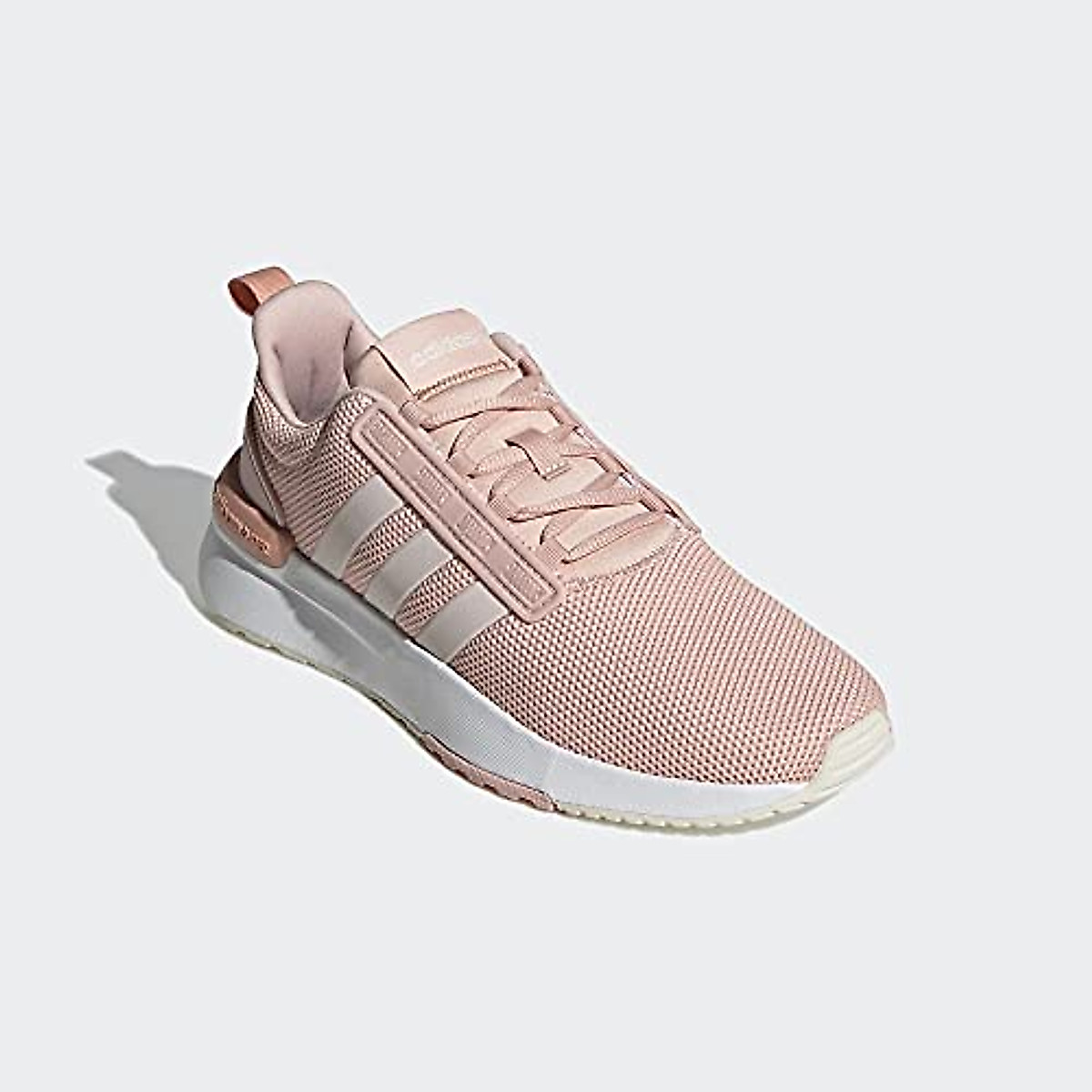 adidas Women's Racer TR21 Running Shoe, Vapour Pink/Chalk White/Black-White Box, 8