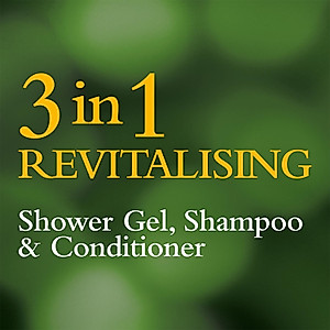 Badedas Revitalising Shower Gel, Shampoo & Conditioner 200ml (PACK OF 2)