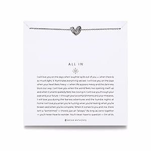 Bryan Anthonys – Meaningful Jewelry for Her: Bracelets for Women, All In Braclet, Adjustable Length, Fine Silver Finish