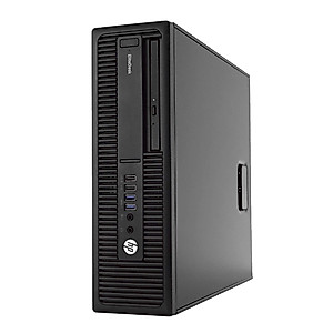 HP Business Desktop EliteDesk 800 G2 Desktop Computer - Intel Core i7 (6th Gen) i7-6700 3.40 GHz - 8 GB DDR4 RAM - 500GB HDD - DVDRW - Windows 10 Pro (Renewed)