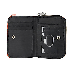 The Muppets Beaker Mini Compact Zip Around Wallet with Dr. Bunsen Honeydew Charm